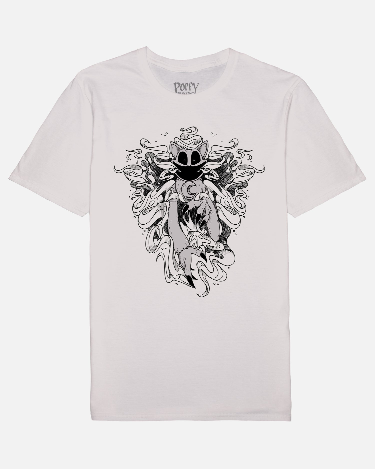 Monster CatNap Gas Gray Tee – Poppy Playtime Official Store