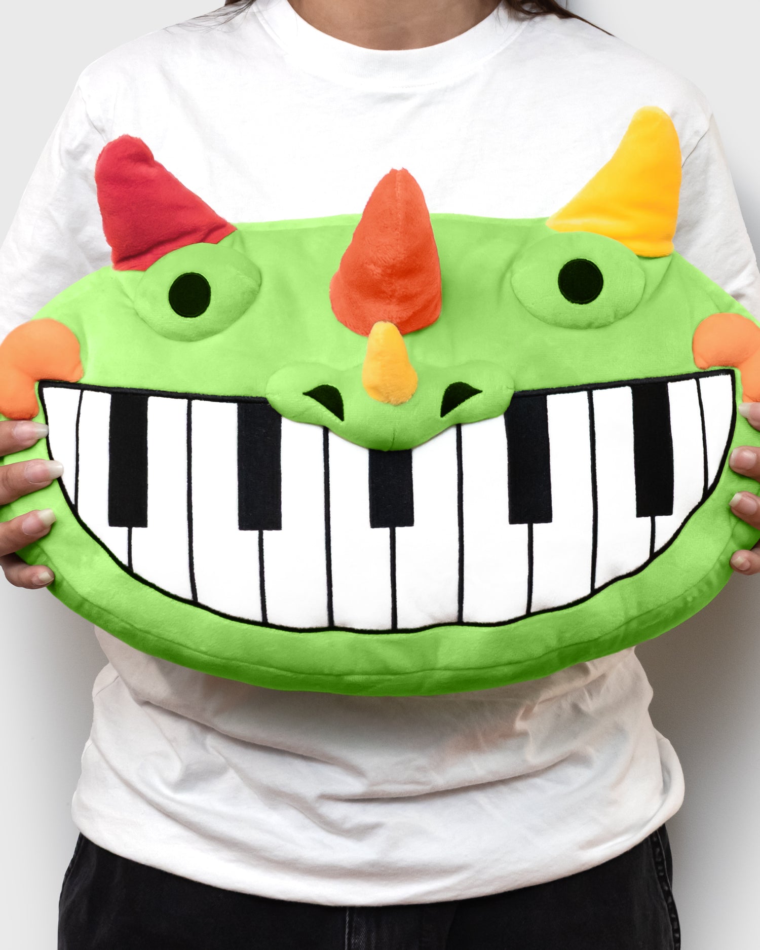 Interactive Pianosaurus Plush Pillow – Poppy Playtime Official Store