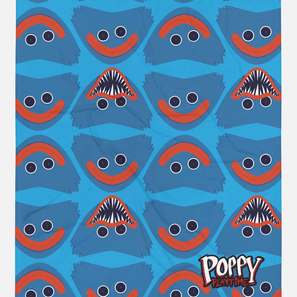 Huggy Wuggy Pattern Blanket – Poppy Playtime Official Store