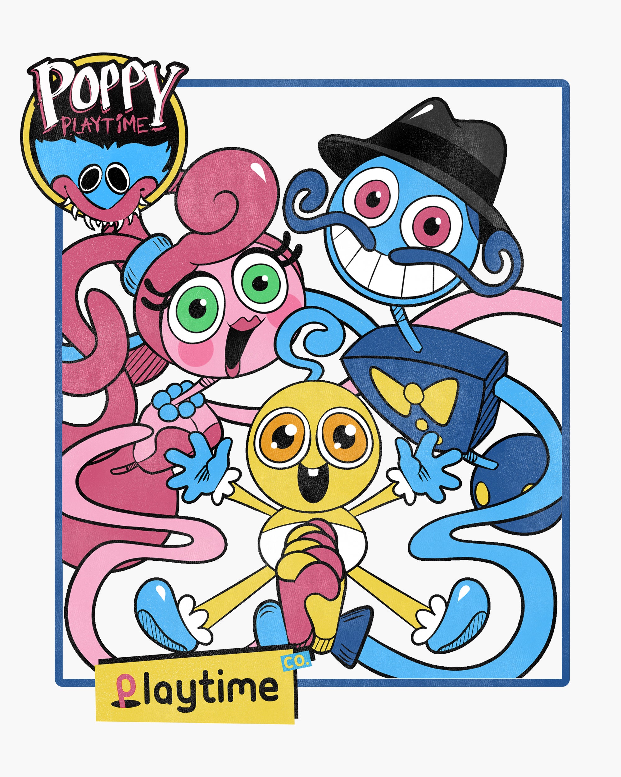 Long Legs Family Tee – Poppy Playtime Official Store