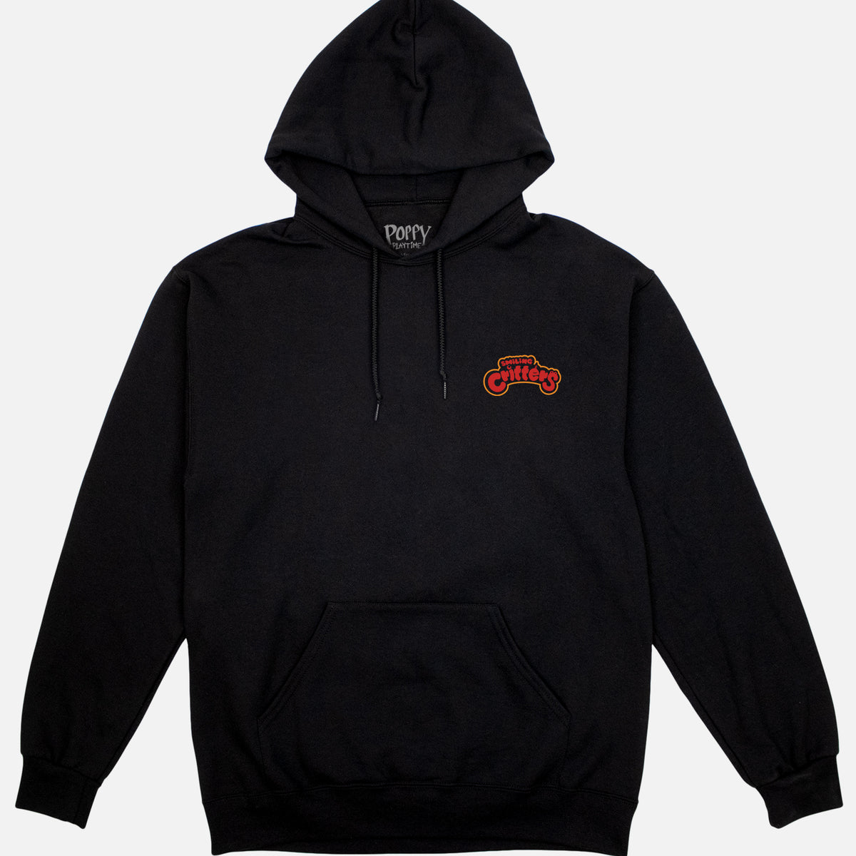 Play Nice Ruined Smiling Critters Black Hoodie – Poppy Playtime ...