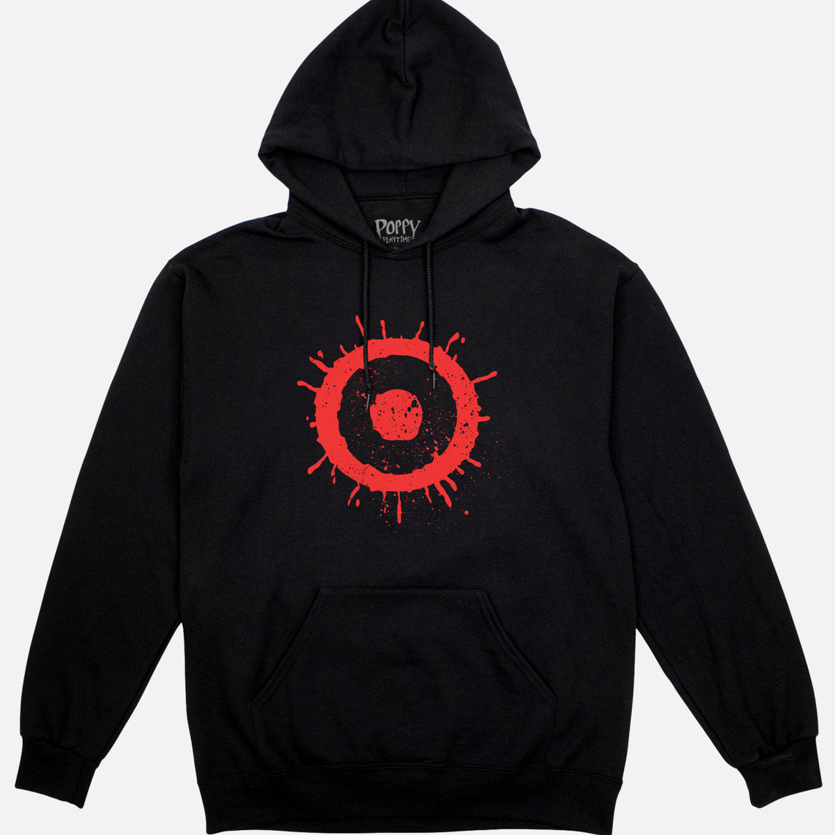 The Doctor All Over Eyes Black Drawstring Hoodie – Poppy Playtime ...