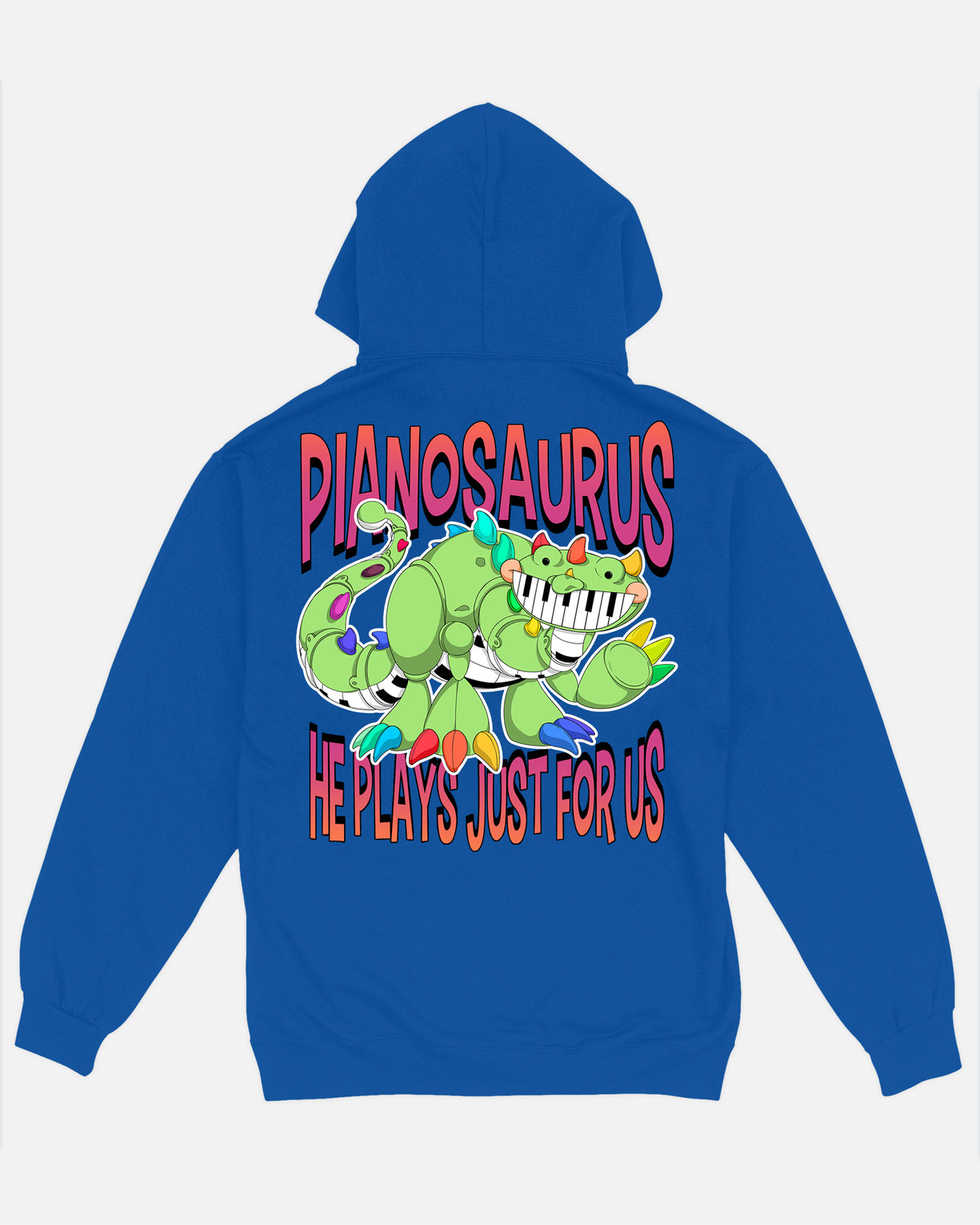 Pianosaurus He Plays For Us Drawstring Hoodie – Poppy Playtime Official ...