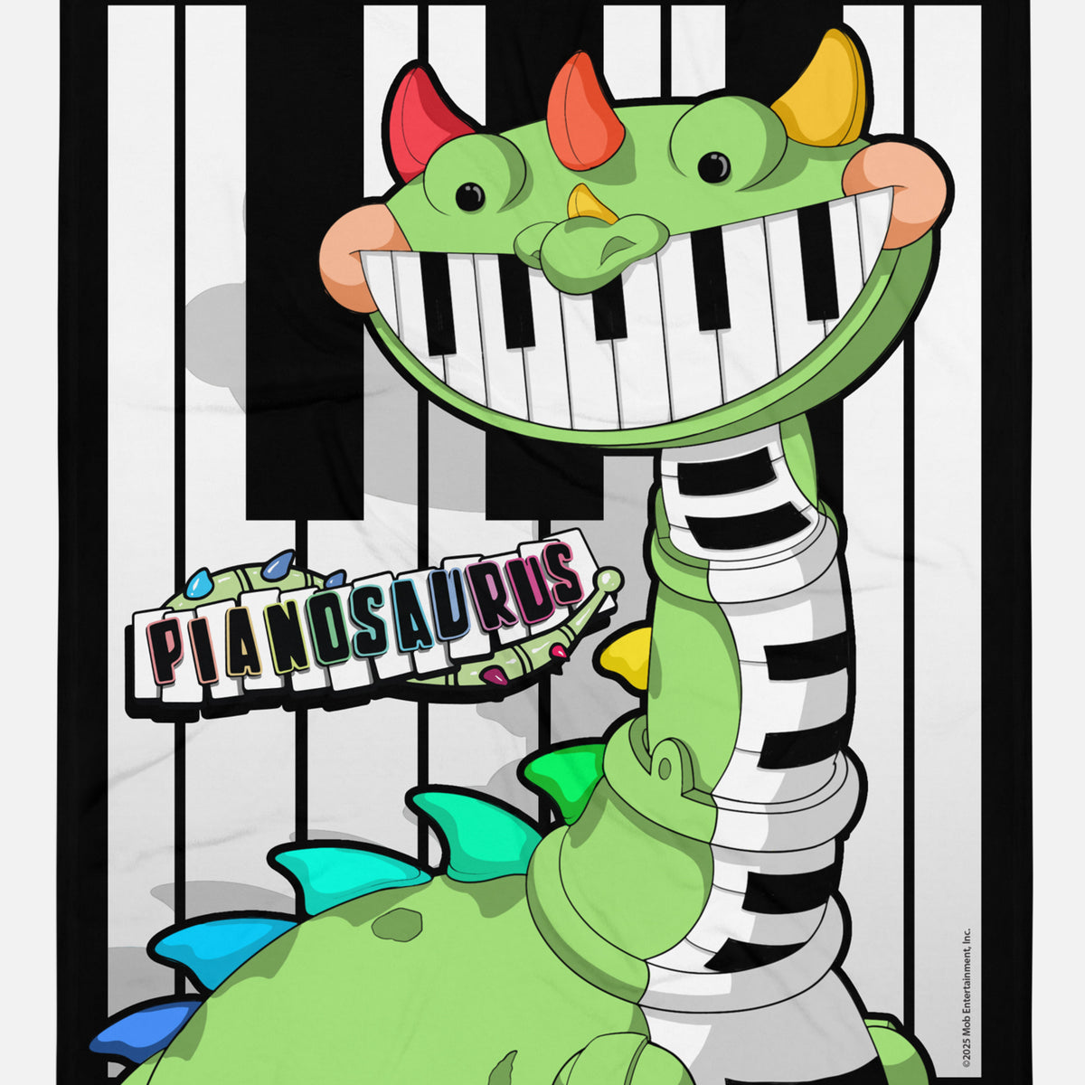 Pianosaurus Piano Key Throw Blanket – Poppy Playtime Official Store